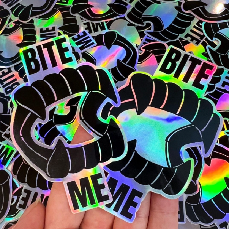 Holographic Die Cut — BattSkins