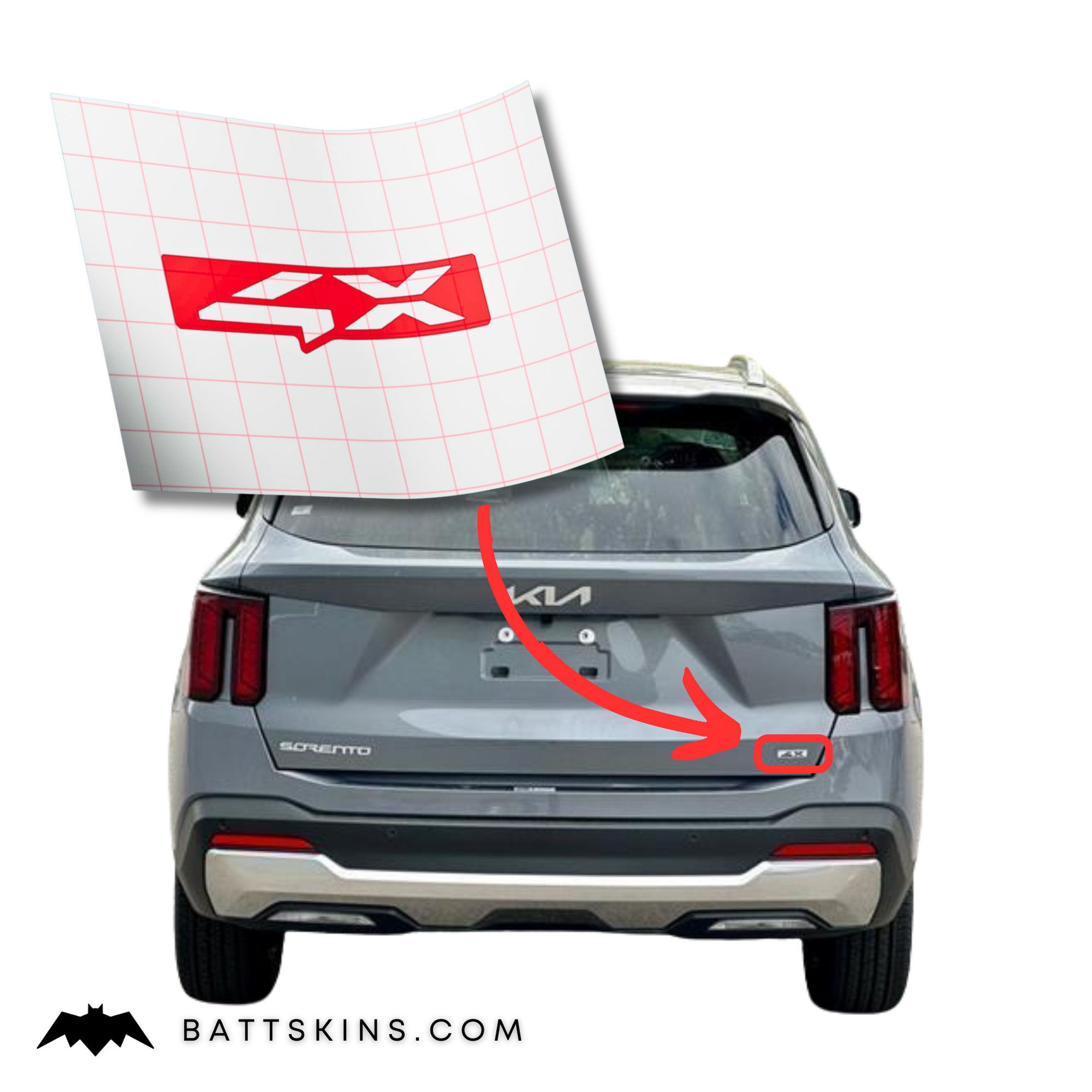 KIA Sorento Decals — BattSkins