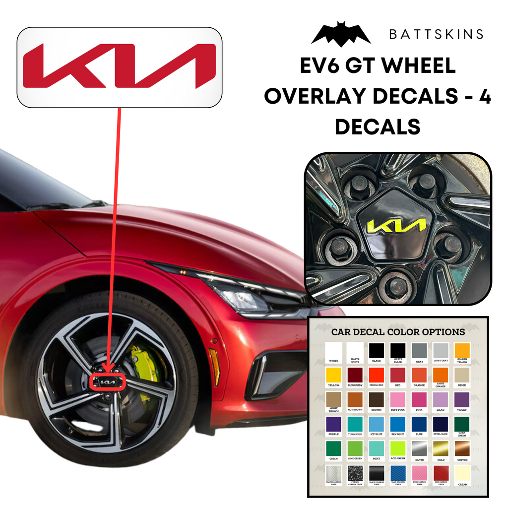 KIA EV6 Decals — BattSkins