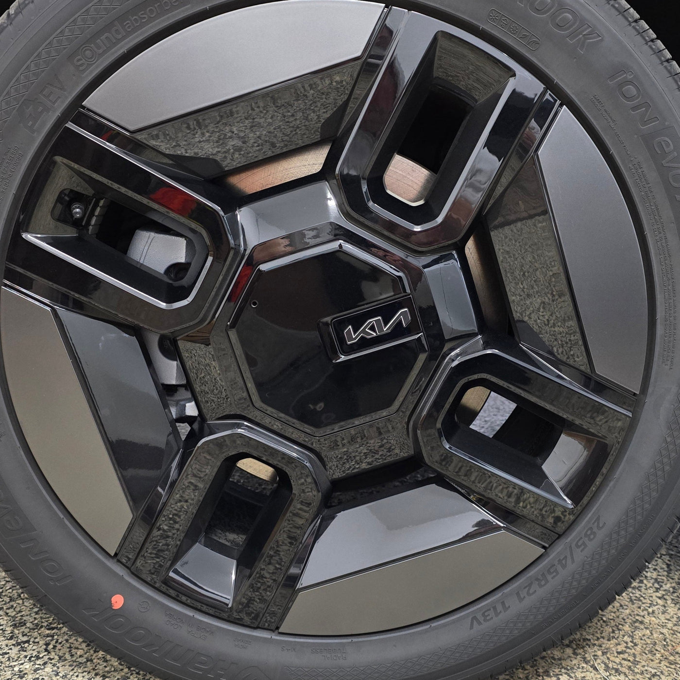 KIA EV9 Wheel Decals | 4 Set of Logo Decals — BattSkins