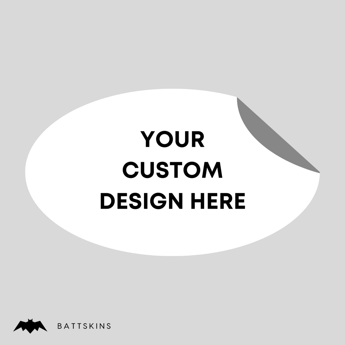 Oval Stickers — BattSkins